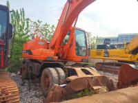 China Used Doosan 21 Ton Wheel Excavator Dh210W-7, Secondhand Origin Korea Doosan Mobile Digger Dh210W, Dh150W Dh140W on Sale for sale