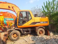 China Used Doosan 21 Ton Wheel Excavator Dh210W-7, Secondhand Origin Korea Doosan Mobile Digger Dh210W, Dh150W Dh140W on Sale for sale