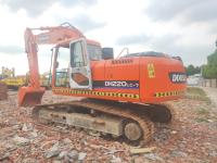 China Secondhand hydraulic Excavator Doosan 200, 225, 300, Used Digger Dh220LC-7 Dh225LC-7 for sale