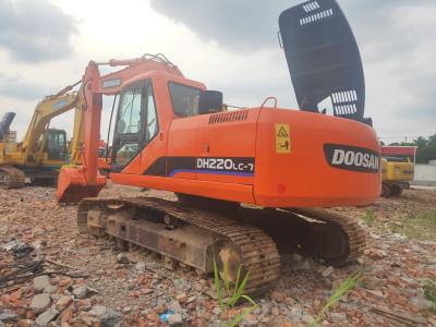 China Uesd Doosan Crawler Excavator Dh220LC-7, Secondhand Digger Doosan 220 for Sale for sale
