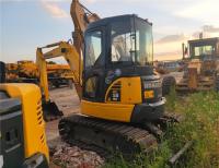 China Used Komatsu Crawler Mini Excavator PC55 with Rubber Track in Good Condition for sale