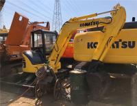 China Used Komatsu Mini Crawler Excavator PC55 with Break System Line Low Price on Sale for sale