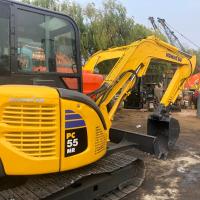 China Famous Brand Komatsu Used Mini Excavator PC55, Crawler Digger PC60 PC70 PC78 Hot Sale for sale