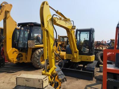 China Secondhand Crawler Excavator Komatsu PC55 with Hammer Good Condition with Free Spare Pares on Sale for sale
