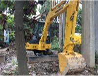 China Used 5.5 Ton Komatsu Hydraulic Mini Crawler Excavator PC55 for Construction Work for sale