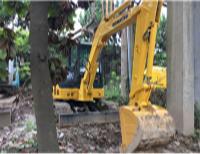 China Used 5.5 Ton Komatsu Hydraulic Mini Crawler Excavator PC55 for Construction Work for sale