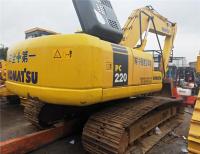 China Secondhand Construction Machinery Komatsu Excavator PC220-7, PC200 Free Spare Parts for sale
