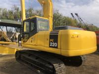 China Perrty Good Used Komatsu Hydraulic Excavator PC220-7 with 18 Meters Long Reach Boom for Deep Digging Work for sale