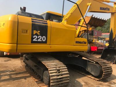 China Used Komatsu Crawler Digger PC220-7 Ready to Work Good Condition, Japanese Hydraulic Excavator PC160 PC200 PC220 PC240 Hot Sale for sale