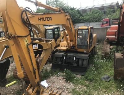 China Original Used Hyundai Wheel Excavator R200W-5, Secondhand Hyundai 20 Ton Mobile Excavator R200W-5 for Sale for sale