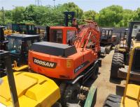 China Used Korean Wheel Excavator Doosan Dh140W-7, Secondhand Doosan 14 Ton Mobile Excavator Dh140W-7 Dh150W Hot Sale for sale