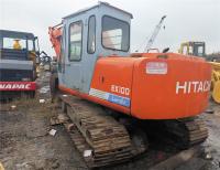 China Used 10 Ton MIDI Crawler Excavator Hitachi Ex100, Secondhand Hitachi Hydraulic Track Digger Ex100 Ex120 Hot Sale for sale
