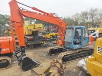 China Used 12 Ton Crawler Excavator Hitachi Ex120 on Sale Secondhand Hitachi Ex120 Zx120 Hydraulic Track Digger in Stock for sale