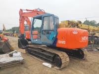 China Used Good Condition Hitachi Ex120 Secondhand 12 Ton Hydraulic Crawler Digger Hitachi Ex120 Zx120 on Promoition for sale