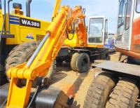 China Used Hyundai R130W Wheel Excavator in Stock Sencondhan Mobile Digger Hyudai R130W R200W Cheap Price for sale