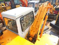 China Used Hyundai R130W Wheel Excavator in Stock Sencondhan Mobile Digger Hyudai R130W R200W Cheap Price for sale