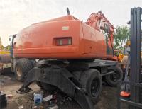 China Used Hitachi Wheel Excavator Zx160W on Sale, Secondhand 16 Ton Mobile Excavator Hitachi Zx160W Good Condition Low Price for sale