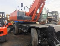 China Used Hitachi Wheel Excavator Zx160W on Sale, Secondhand 16 Ton Mobile Excavator Hitachi Zx160W Good Condition Low Price for sale