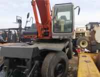 China Used Hitachi Wheel Excavator Zx160W on Sale, Secondhand 16 Ton Mobile Excavator Hitachi Zx160W Good Condition Low Price for sale