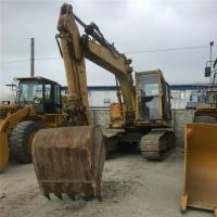 China Used Cat 215b Hydraulic Excavator for Sale, 100% Original Caterpillar Track Digger 215b Good Condition Low Price for sale