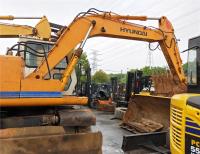 China Used 100% Origin Hyundai Wheel Excavator R130W, Secondhand Hyundai 13ton Mobile Excavator R130W with Cheap Price Good Condition for sale