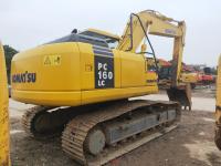 China Used Komtasu PC160LC-7 Hydraulic Track Digger, Secondhand Origin Japan 16 Ton Crawler Excavator Komatsu PC160 Good Quality Free Spare Parts Hot Selling for sale