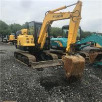 China Used Origin South Korea Mini Excavator Hyundai R60-7 in Stock, Hyundai Good Quality 6 Ton MIDI Track Digger R60 R80 on Promotion for sale