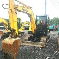 China Used Origin South Korea Mini Excavator Hyundai R60-7 in Stock, Hyundai Good Quality 6 Ton MIDI Track Digger R60 R80 on Promotion for sale
