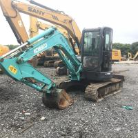 China Used Kobelco Mini Excavator Sk55sr, Origin Japan Good Condition Kobleco Hydralic MIDI Track Digger Sk55sr on Sale for sale