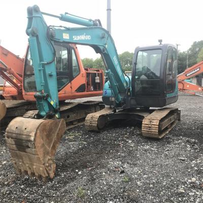 China 2018 Used Chinese Popular Mini Crawler Excavator Sunward Swe70e, Secondhand 7 Ton Track Digger Sunward Swe70e Good Quality Cheap Price for Sale for sale