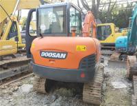 China 6 Ton Mini Used Excavator Machine Doosan Dh60 Hydraulic Track Digger Dh55 for sale