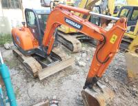 China 6 Ton Mini Used Excavator Machine Doosan Dh60 Hydraulic Track Digger Dh55 for sale