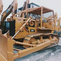 China Secondhand Caterpillar D7g with Ripper Used Crawler Deozer Cat Medium Size Track Bulldozer Used for Wood Working for sale