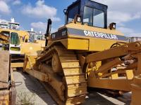 China Secondhand Original Caterpillar V Track Dozer Used 18t Crawler Bulldeozer Cat D7h for sale