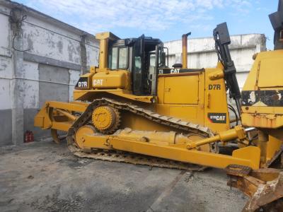China Origin Japan Construction Bulldozer Cat D7r, Used Caterpillar Heavy Crawler Tractor D7r, D6r D7 D6 for Sale for sale