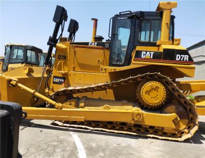 China Latest Maintenance Cat D7r Bulldozer on Sale, Used High Quality Caterpillar Crawler Tractor D7r D6r D7 D6 on Promotion for sale