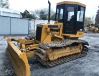 China Used Cat Bulldozer D3c with Pyramid Track Secondhand Crawler Tractor D3c D4c Good Price for sale