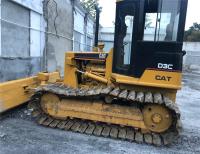 China Used Cat Bulldozer D3c with Pyramid Track Secondhand Crawler Tractor D3c D4c Good Price for sale