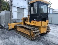 China Used Cat Bulldozer D3c with Pyramid Track Secondhand Crawler Tractor D3c D4c Good Price for sale