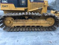China Used Cat Bulldozer D3c with Pyramid Track Secondhand Crawler Tractor D3c D4c Good Price for sale