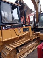 China Well Maintenance Crawler Dozer Cat D3c High Efficiency Used Caterpillar Track Bulldozer D3c D4c D5c Cheap Price 1 Year Warranty for sale