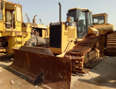 China Used Caterpilar Swamp Dozer D5m Pyramid Track, Secondhand Crawler Bulldozer Cat D5m D6m D5n D6n Tractor Hot Selling for sale