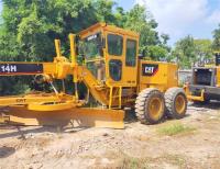 China Secondhand Cat Motor Grader Popular All Over The World, Used Caterpillar 14h with Free Parts for sale
