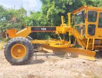 China Secondhand Cat Motor Grader Popular All Over The World, Used Caterpillar 14h with Free Parts for sale