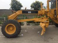 China 14 Ton Used Motor Grader Cat 12g 14G 120g 140g Hydraulic - Mechanical Transmission for sale
