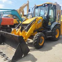 China Used Backhoe Loader Jcb 3cx 4cx 2017 Machine Secondhand Medium Original Made in UK Cheap Price for sale