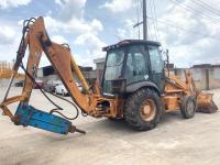China Used Backhoe Loader Original Case 580m, Secondhand Hydraulic Backhoe Loader Case 580m, 580L on Sale for sale
