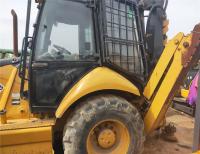 China Used Origin Brazil Caterpillar Timber Loader 416e for Wood Work, Cat Grab Pipe Loader Clip Backhoe Loader on Promotion for sale