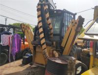 China Used Origin Brazil Caterpillar Timber Loader 416e for Wood Work, Cat Grab Pipe Loader Clip Backhoe Loader on Promotion for sale