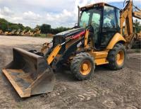 China 6 Cylinders Low Hours Used Cat Backhoe Loader 420e Caterpillar Backhoe for sale